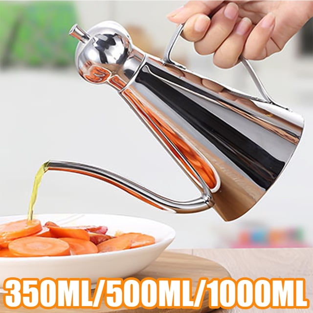 Cheers.US 350ML/500ML/1000ML Olive Oil Dispenser, Stainless Steel Olive ...