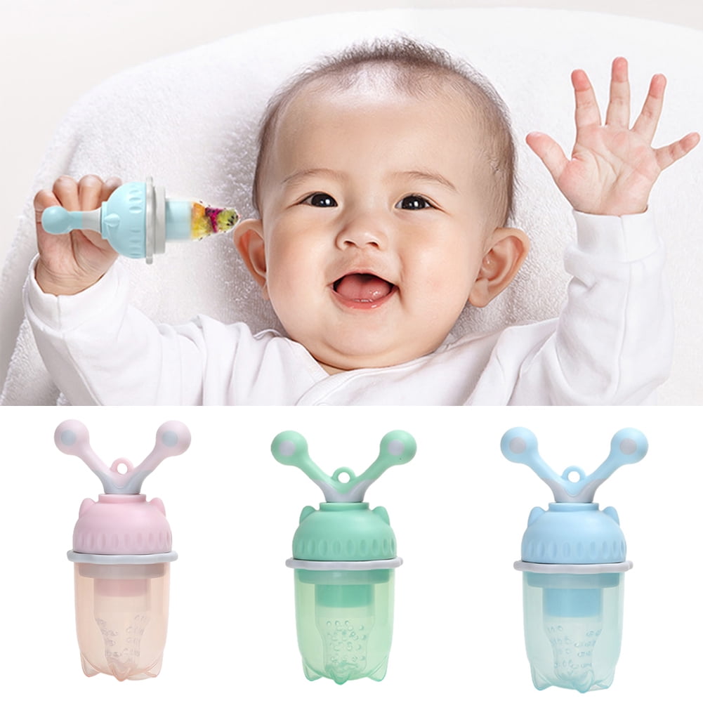 Cheers.US 3Pcs Baby Fresh Fruit Food Feeder Nibbler Pacifier |Training ...