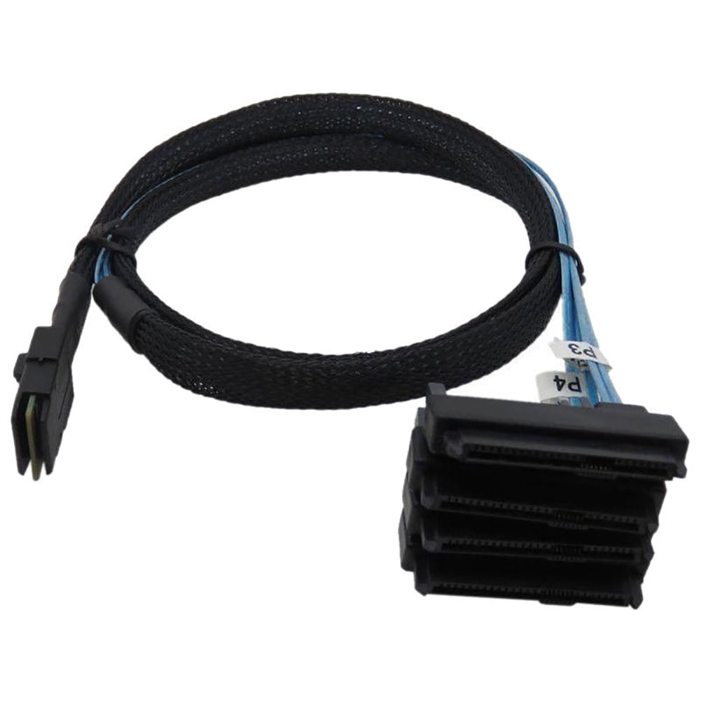 Cheers.US 3ft 1m Mini SAS 36P SFF-8087 to 4 SFF-8482 Connectors with ...