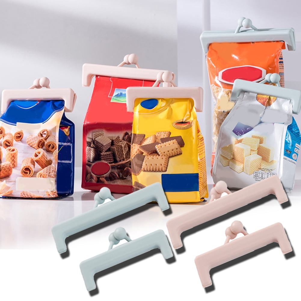 Cheers.US 4 Pcs Bag Sealing Clips - Bag Clips for Food Keep Food Fresh ...