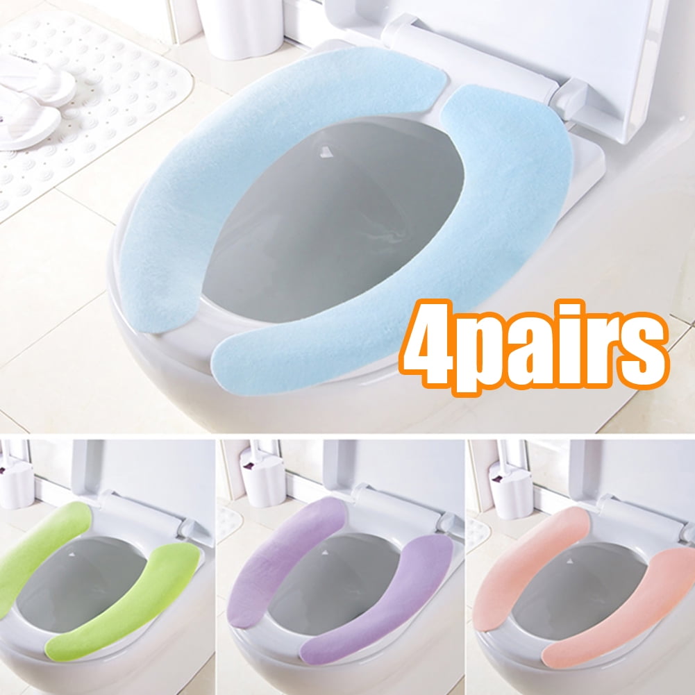 Cheers.US 4Pairs Universal EVA Foam Waterproof Toilet Seat Cushion ...