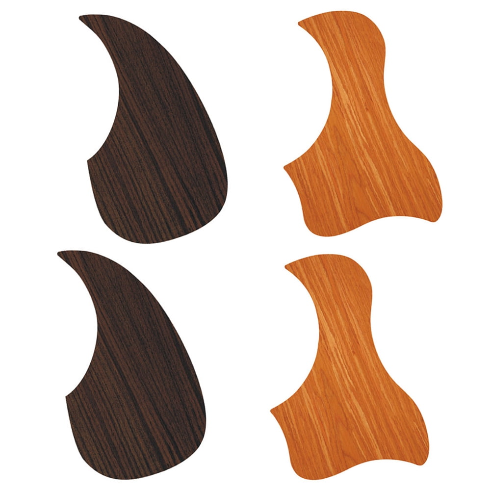 Cheers.US 4Pcs Guitar Pickguard Anti-Scratch Guard Plate Self-Adhesive ...