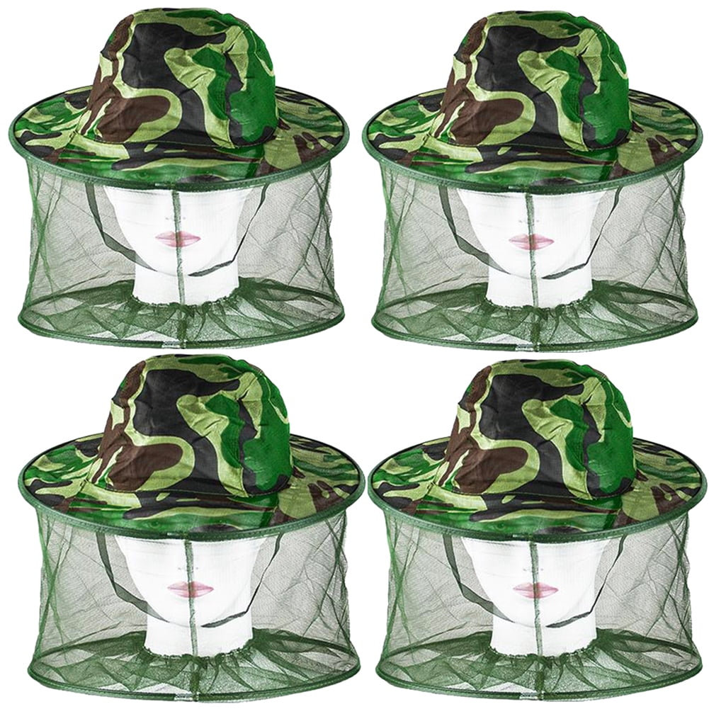 Cheers US 4pcs Camouflage Beekeeping Beekeeper Anti Mosquito Bee Bug ...