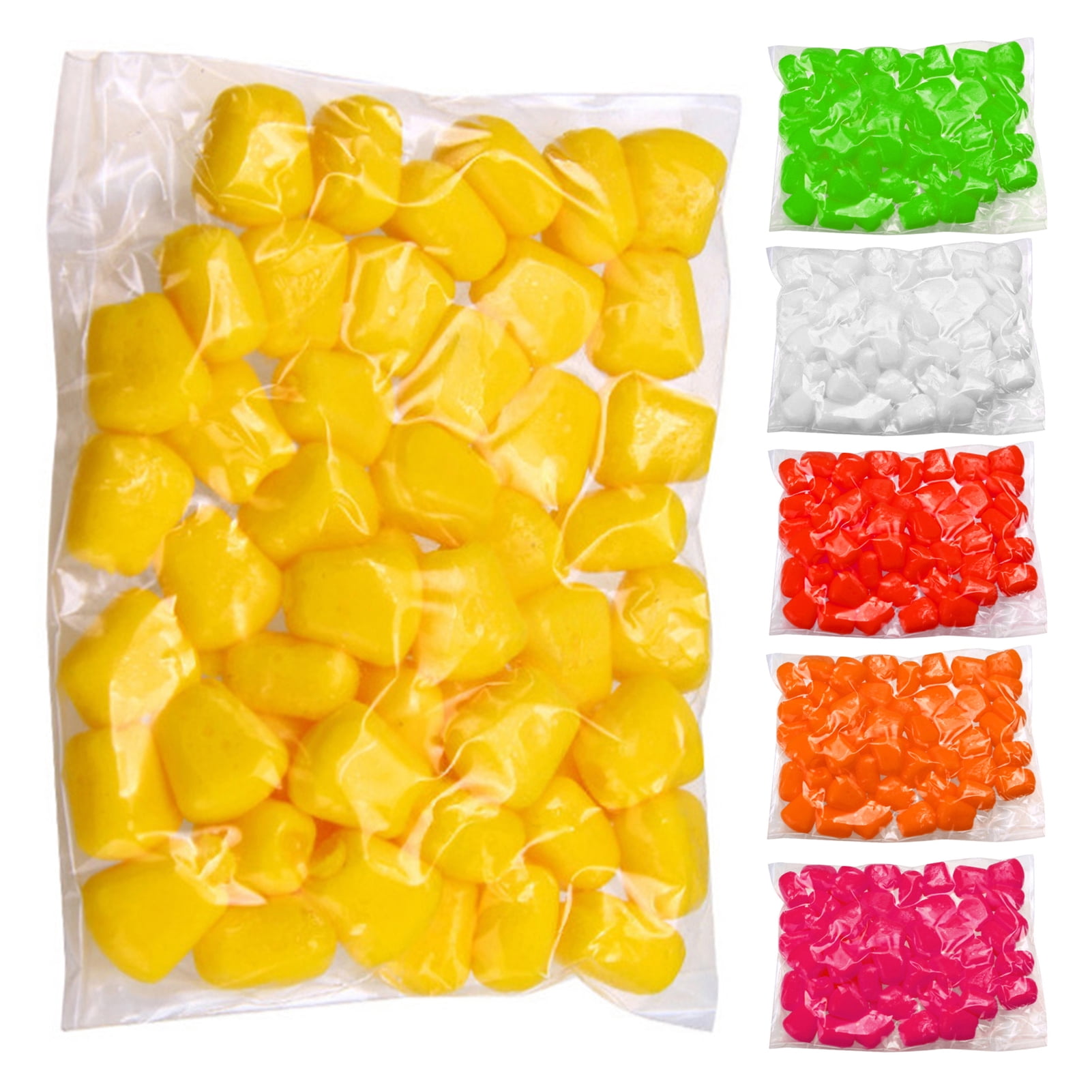 Cheers.US 5 Packs Simulation Fake Soft Corn Luminous Fishing Corn Soft ...