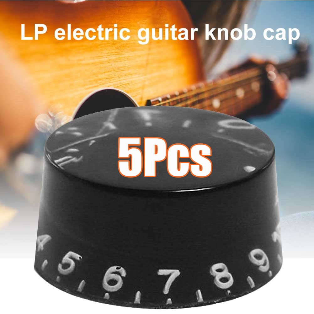 Cheers US 5Pcs Electric Guitar Top Hat Knobs Speed Volume Tone Control ...
