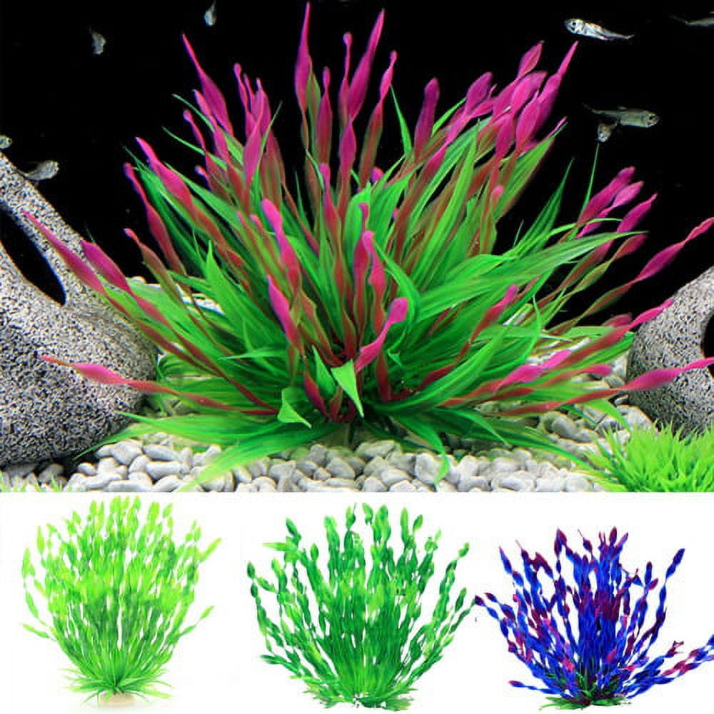 Cheers.US Artificial Seaweed Water Plants for Aquarium, Plastic Fish ...