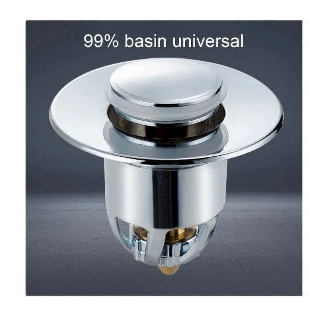 Cheers.US Bathroom Sink Stopper, for All Size, Standard Drain Holes ...