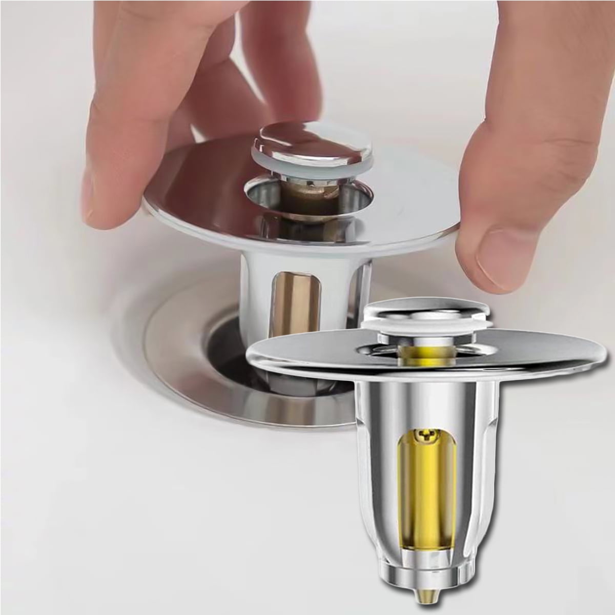 Cheers US Bathroom Sink Stopper, Sink drain Stopper for Drain Holes ...