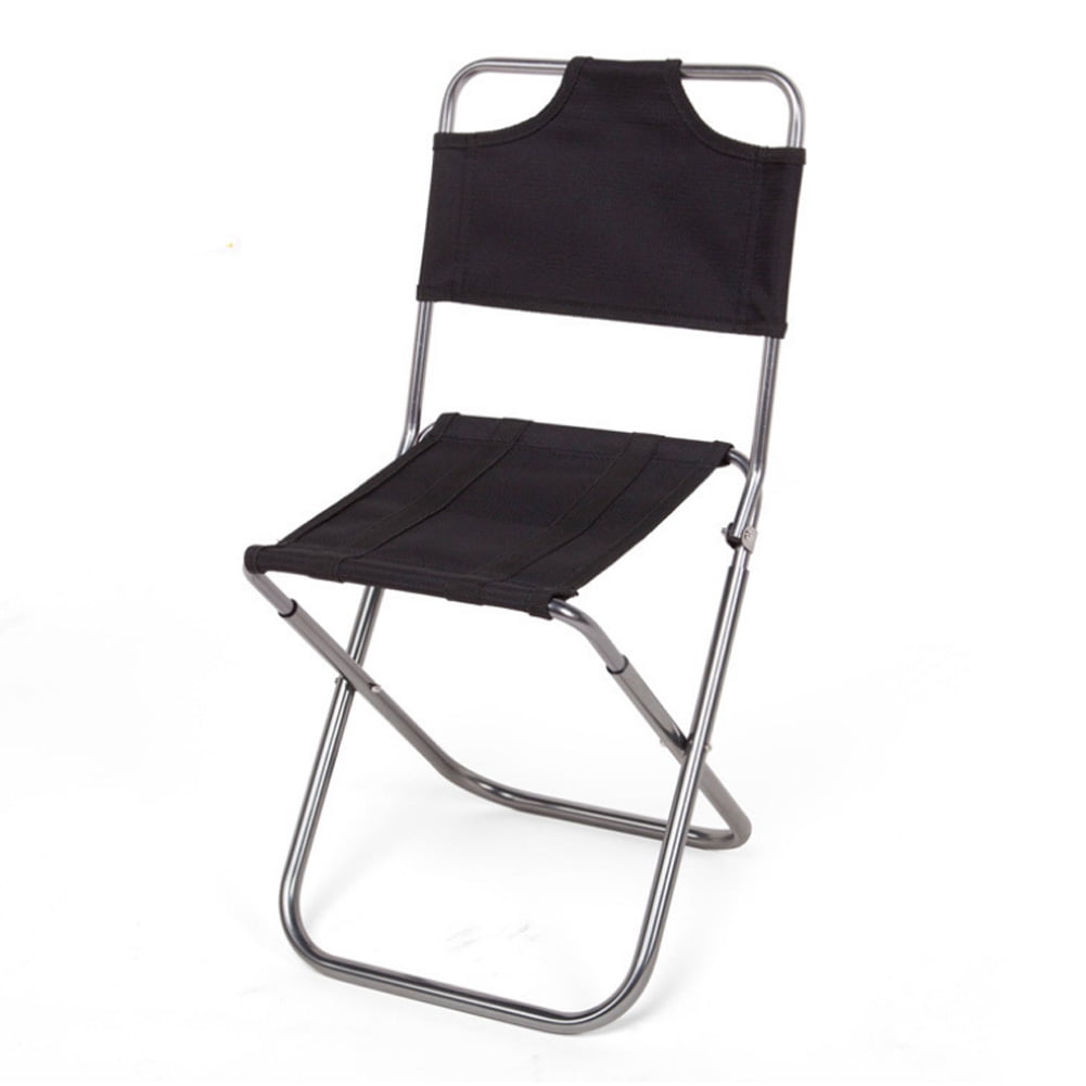 Cheers.US Camping Chair Portable Outdoor Folding Chair Backrest Stool ...