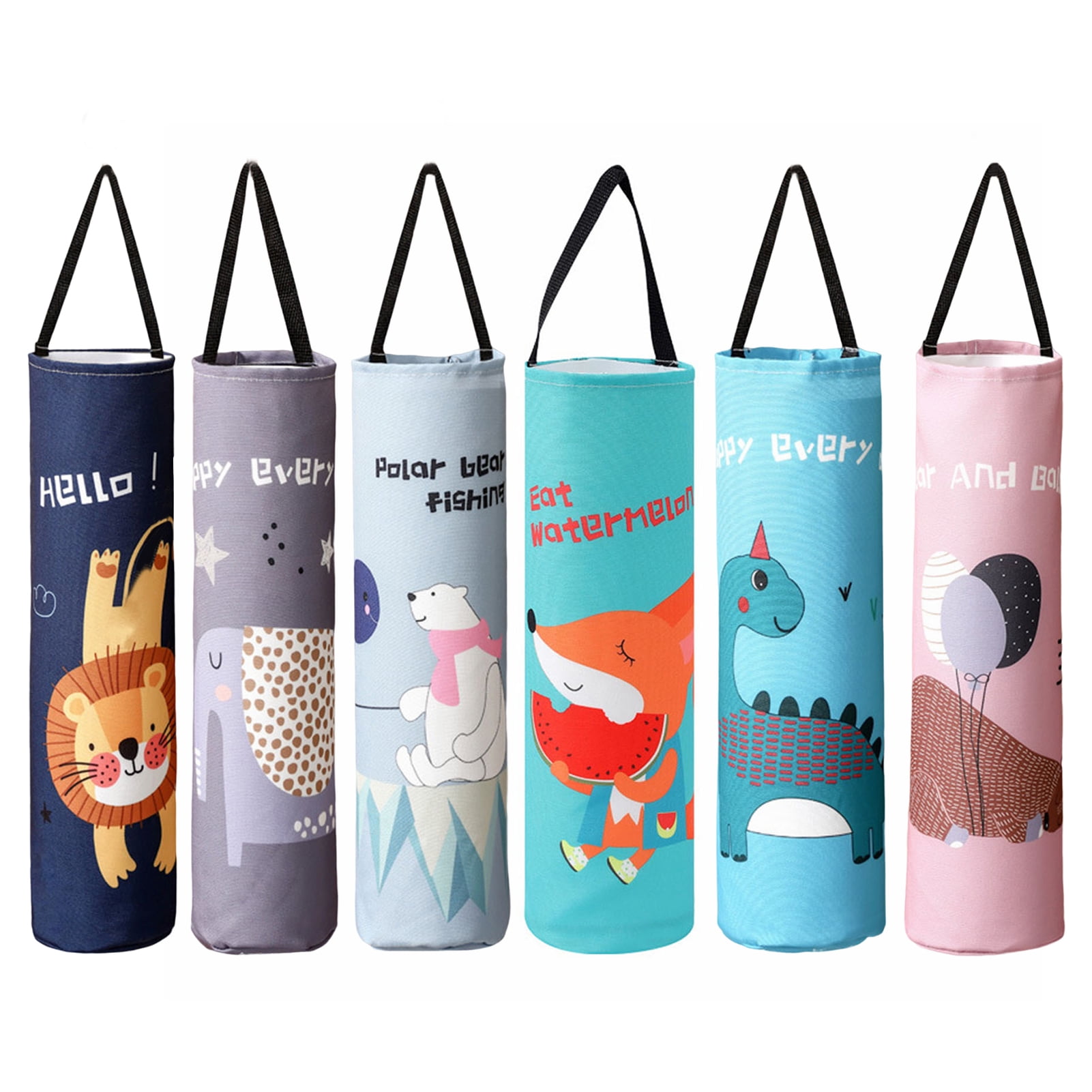 Cheers.US Canvas Bags Dispenser Organizer for Kitchen Shopping Bag ...