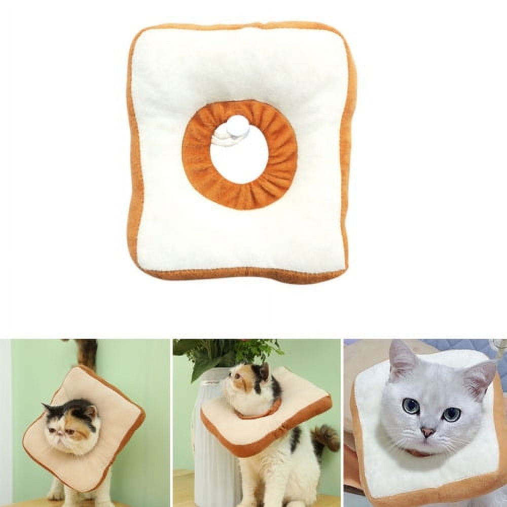 Cheers.US Cat Small Dog Recovery Collar, Cute Neck Cone After Surgery ...