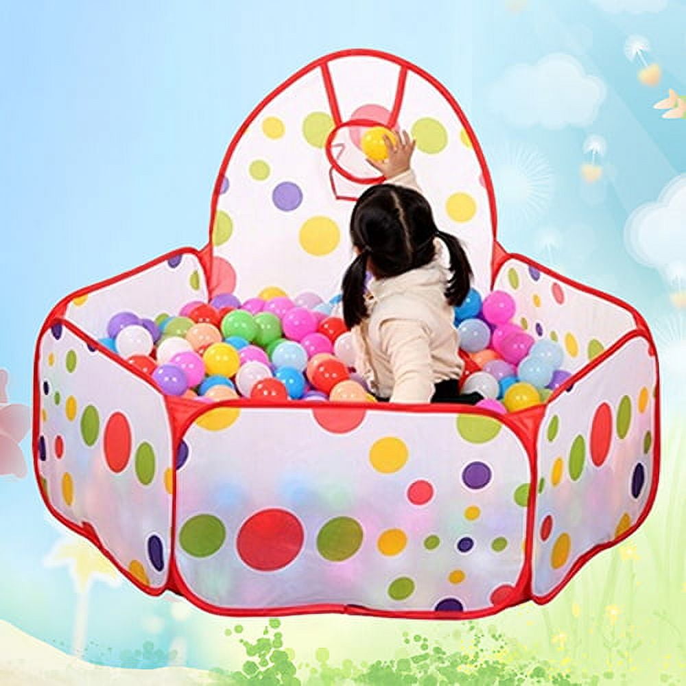 Cheers.US Children Kids Ocean Ball Pit Pool Game Play Hoop Indoor ...
