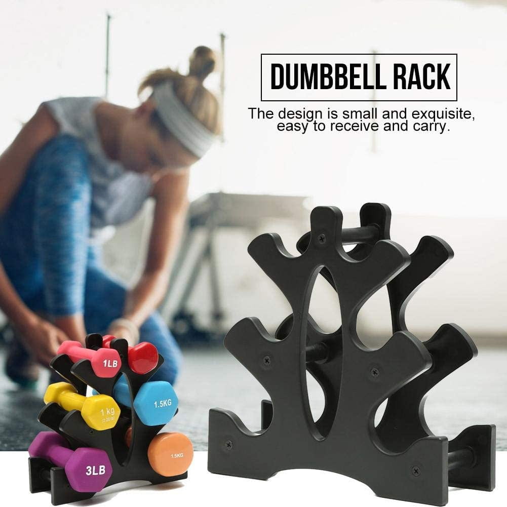 Cheers.US Compact Dumbbell Bracket 3-Tier Tree-Shaped Dumbbell Rack ...