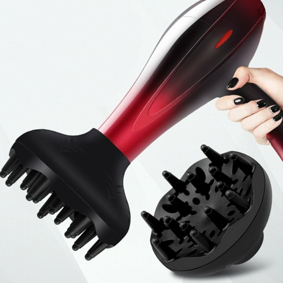 Collapsible Hair Dryer Diffuser Universal Blow Nozzle Silicone Hair ...