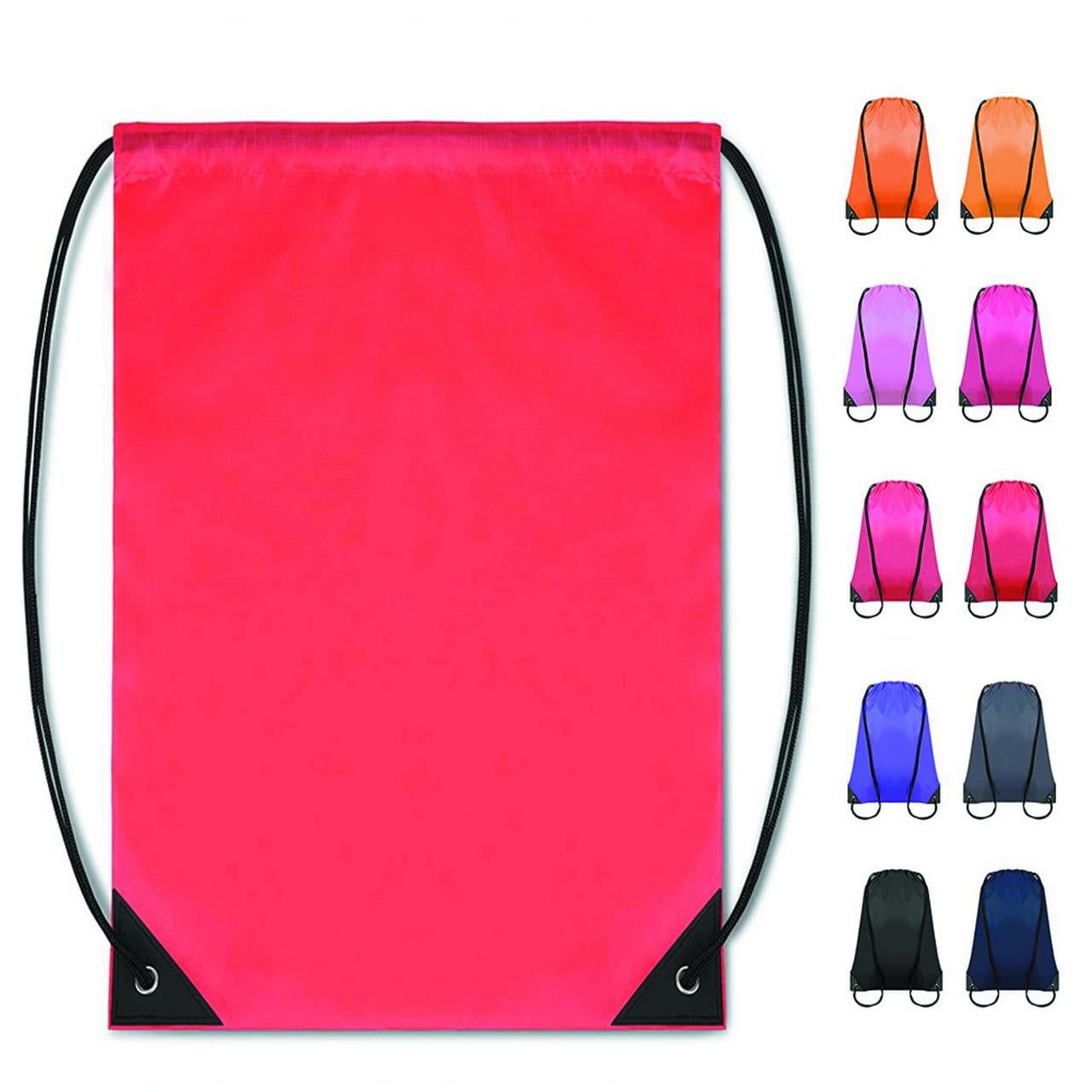 Cheers.US Drawstring Backpack Bag Sport Gym Sackpack with Adjustable ...