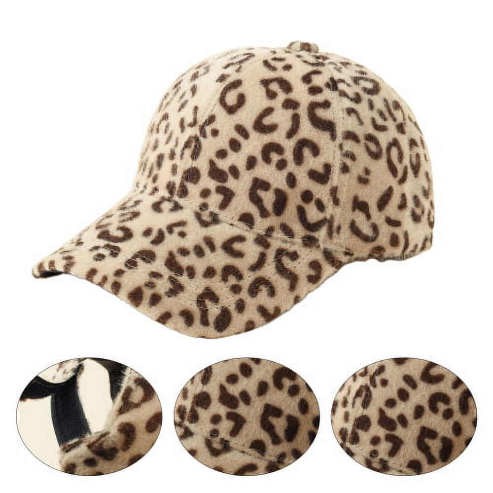 Cheers.US Fashion Leopard Print Baseball Cap Cotton Embroidered Cap ...