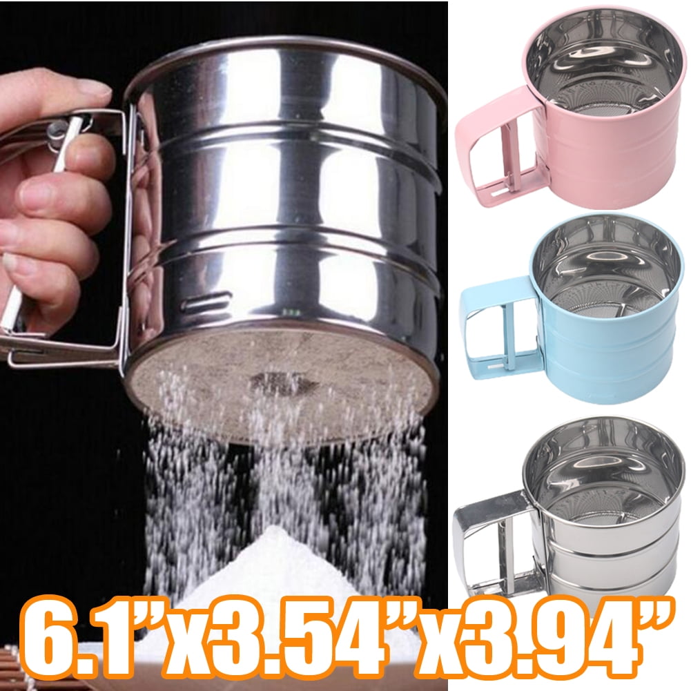Cheers.US Flour Sifter, Baking Sifter Cup, Sifter for Baking, Flour ...
