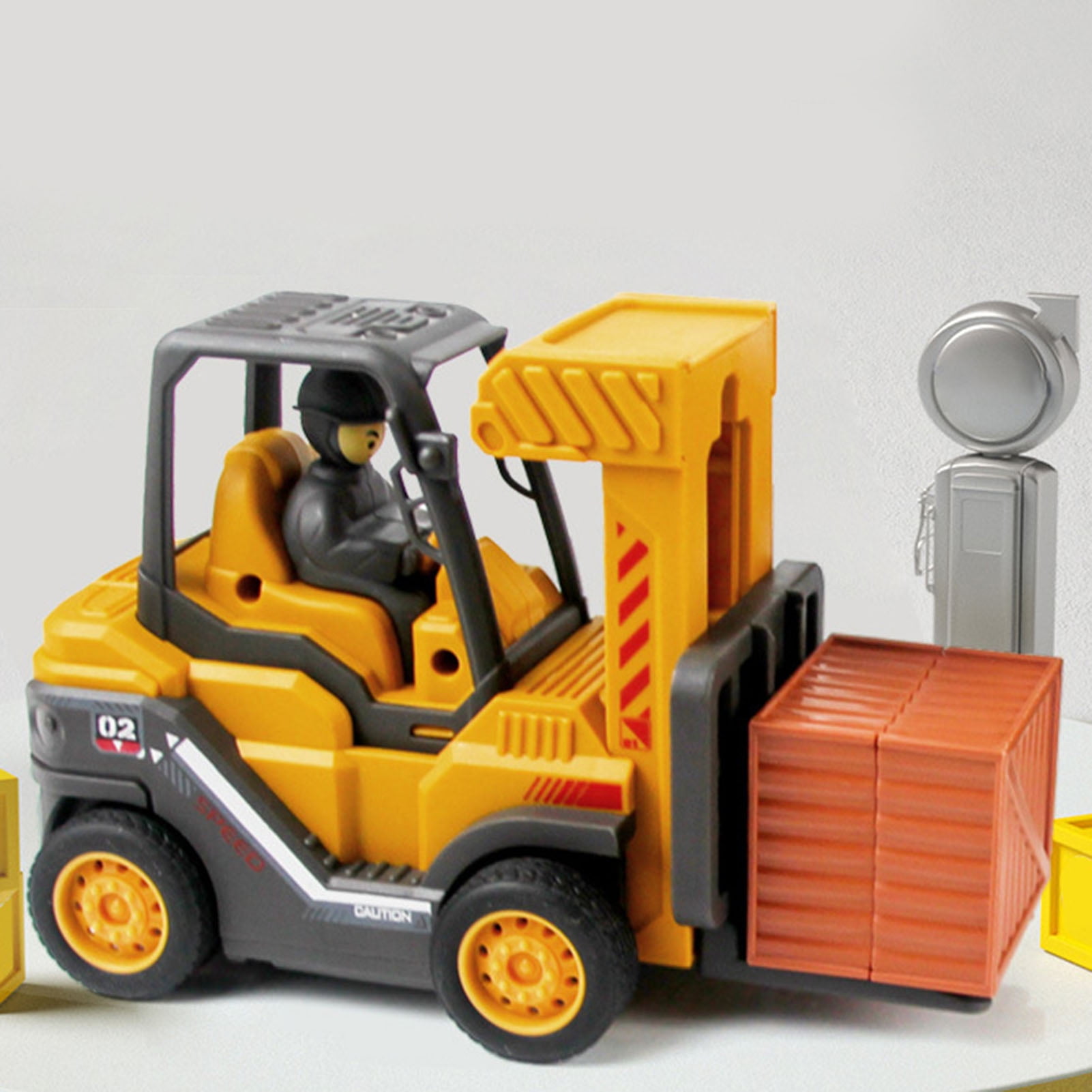 Cheers US Friction Fork Lift with Pallet Cargo Warehouse Truck Vehicle ...