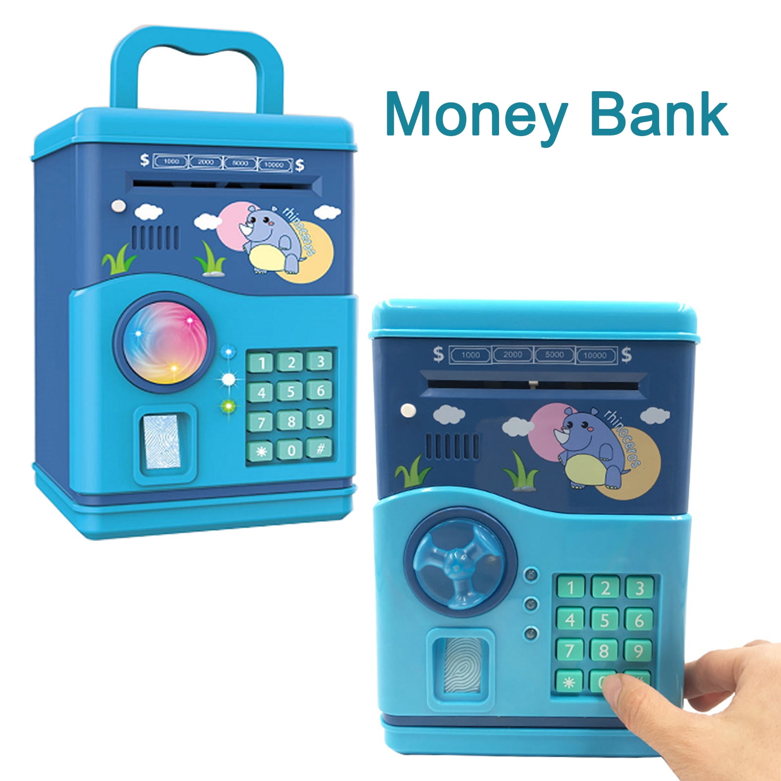 Cheers US Great Gift Toy for Kids Code Electronic Piggy Banks Mini ATM ...