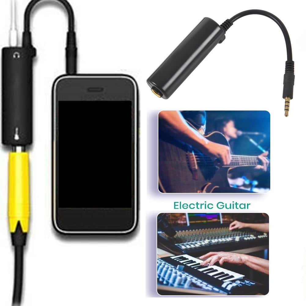 Cheers.US Guitar Connector Adapter Amp Audio Interface Converter for ...