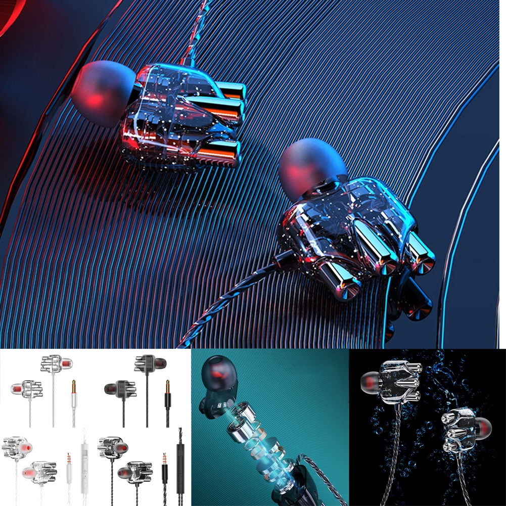 Cheers.US In Ear Headphones with Microphone for Computer & Laptop, Ear ...