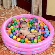 Summer Waves® 59" Plastic Wading Kiddie Pool - Pink - Walmart.com