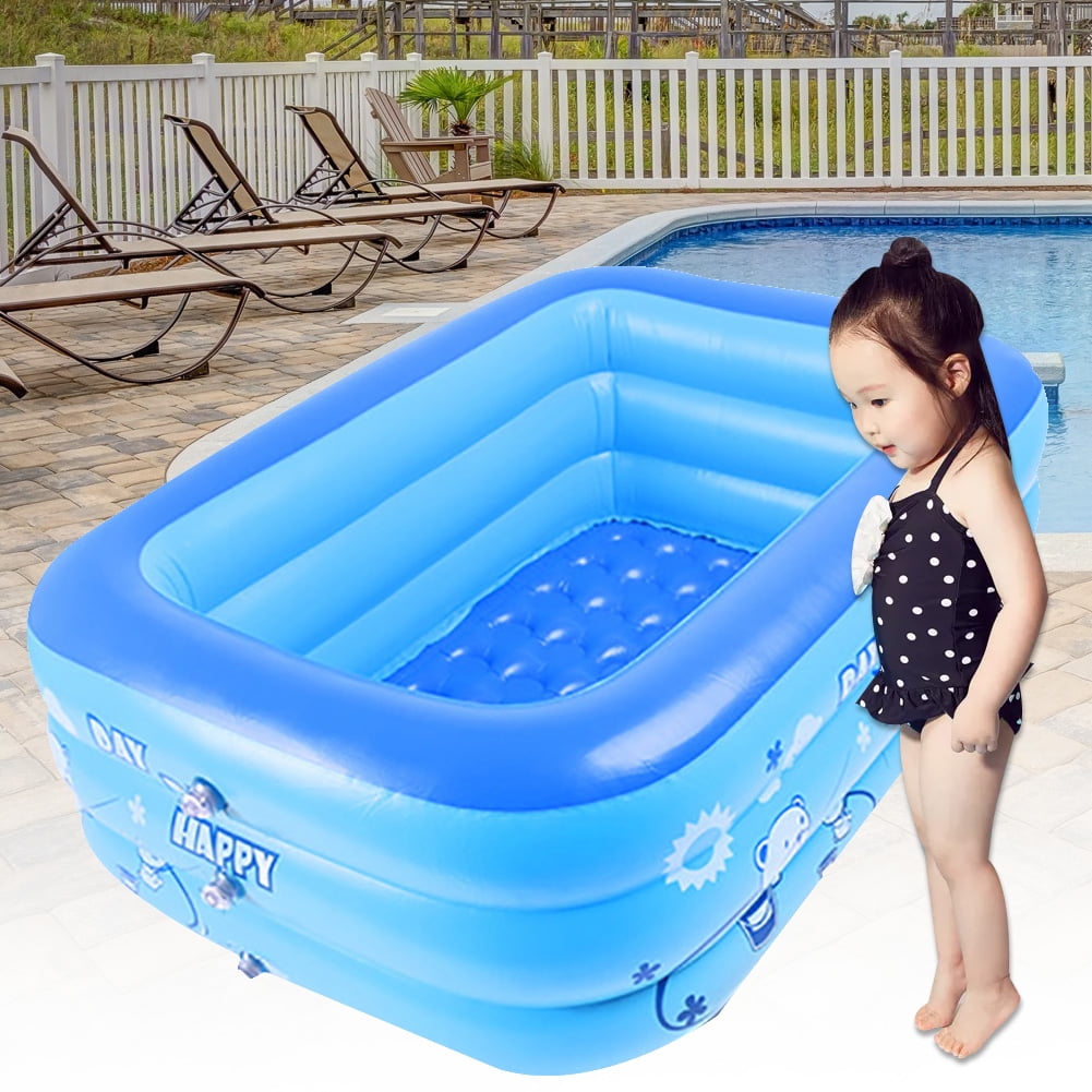 Cheers US Inflatable Swimming Pool,Full-Sized Family Blow Up Pools for ...