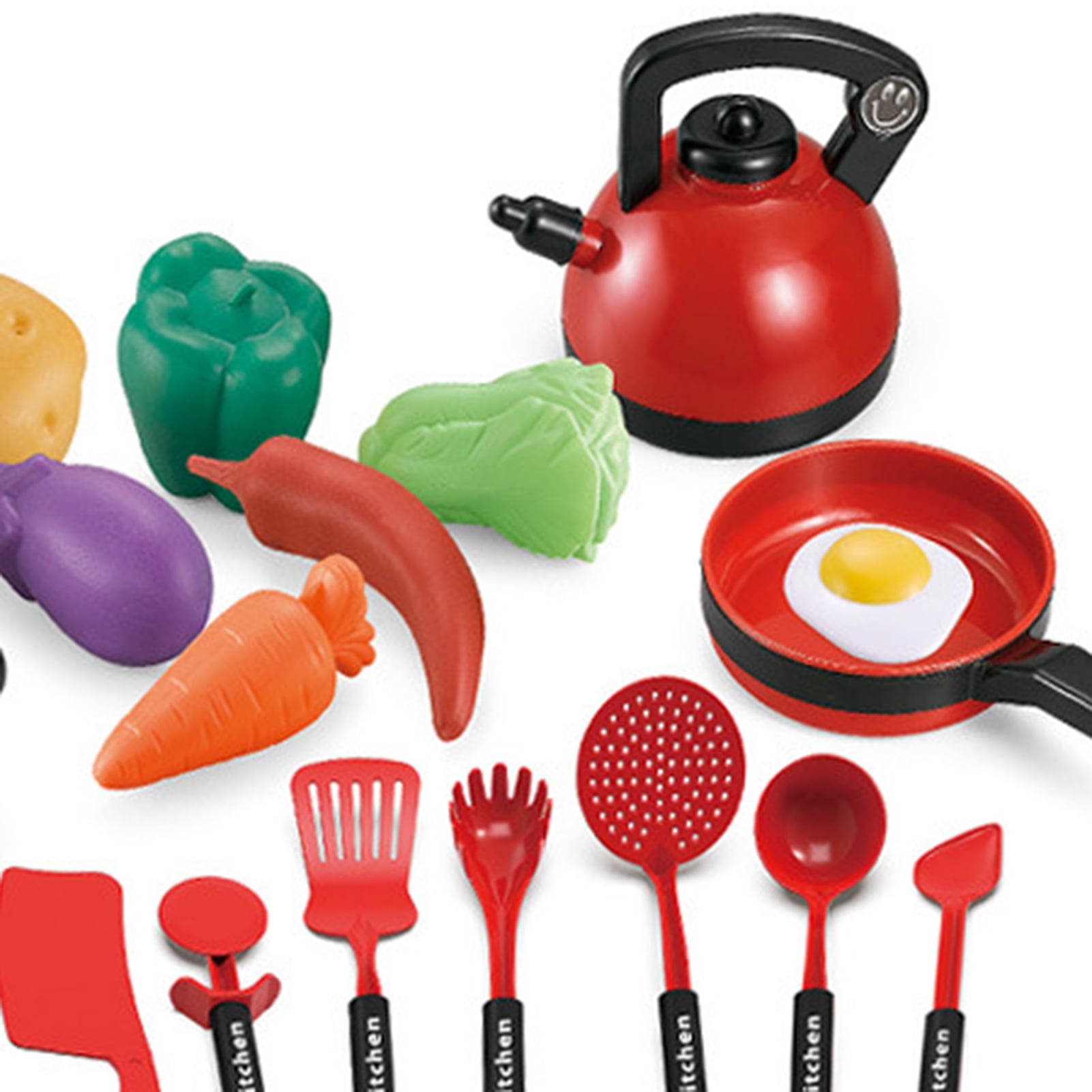 Cheers US Kids Kitchen Toy Accessories, Toddler Cooking Playset ...