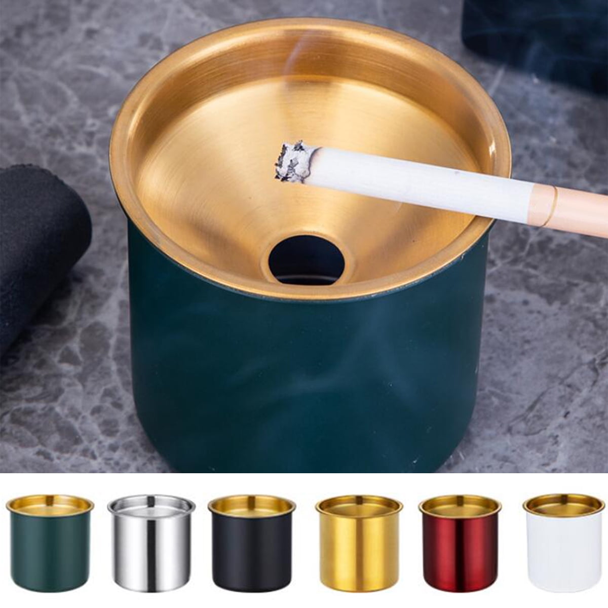 Cheers US Large Windproof Ashtray for Cigarettes Outdoor Ashtrays for ...