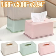 Cheers US Plastic Facial Tissue Box Cover Holder for Bathroom Vanity ...