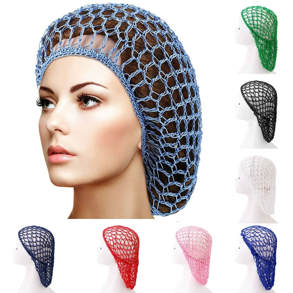 Cheers.US Mesh Hair Net Rayon Head Bands Thick Short Long Women Hairnet ...