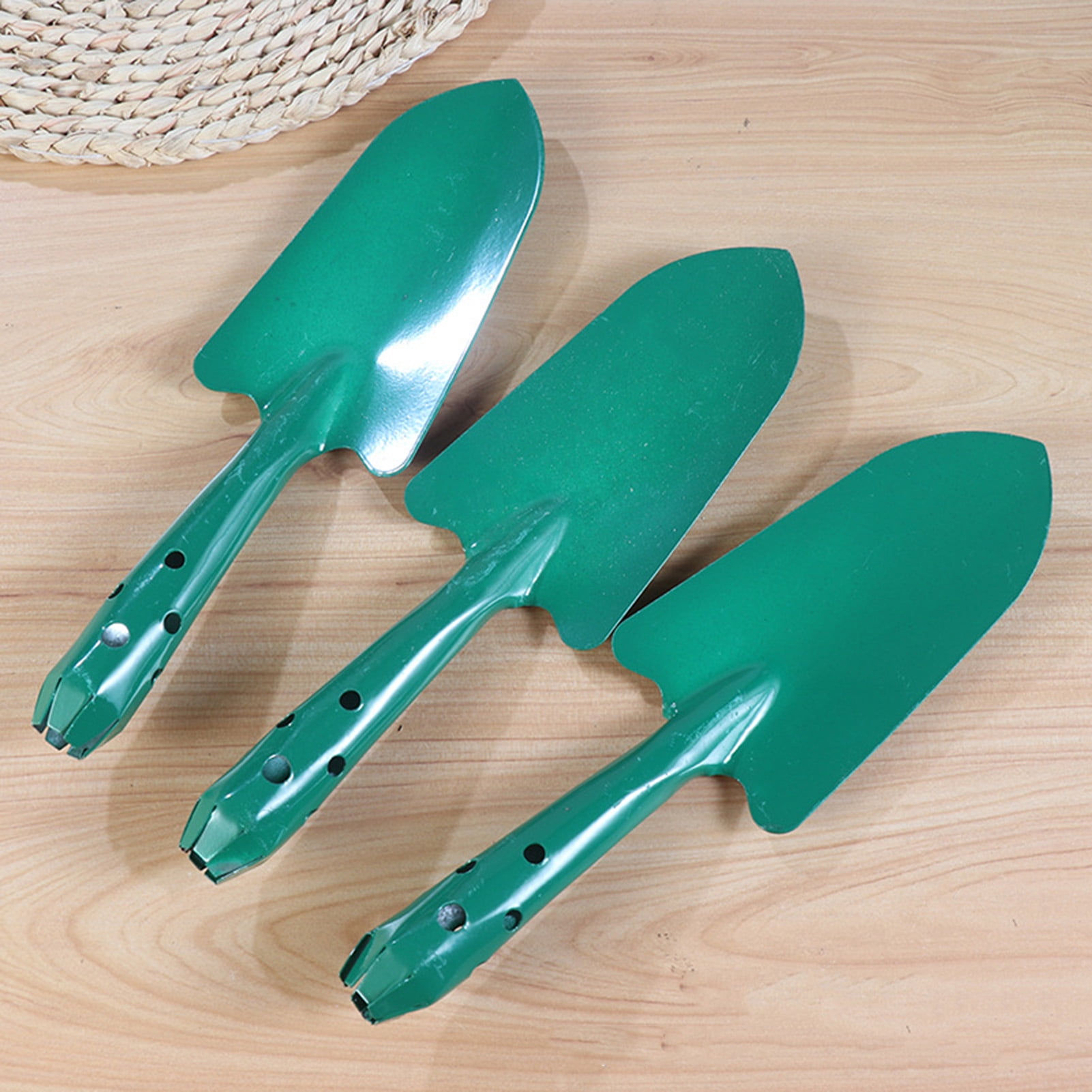 Cheers US Metal Garden Mini Round Shovel Set, Flower Soil Planting ...