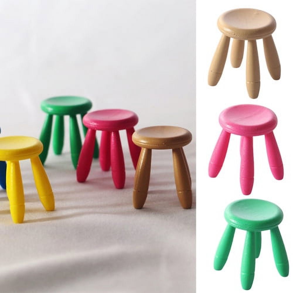 Cheers.US Miniature Small Stool Simulation Furniture Model Colorful ...