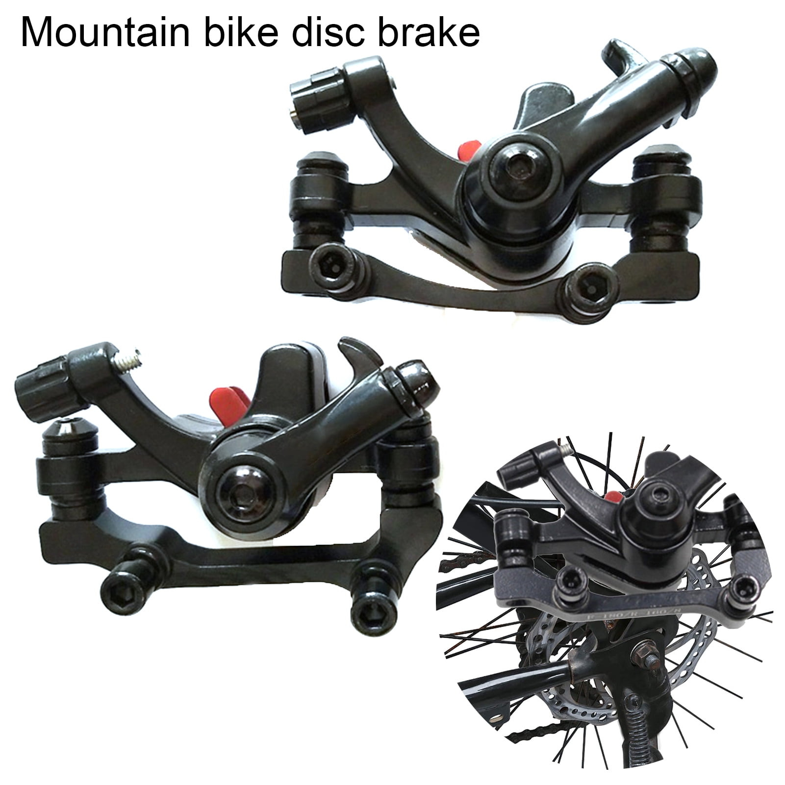 Cheers.US Mountain Bike Disc Brake Road Bicycle Front and Rear Disc ...
