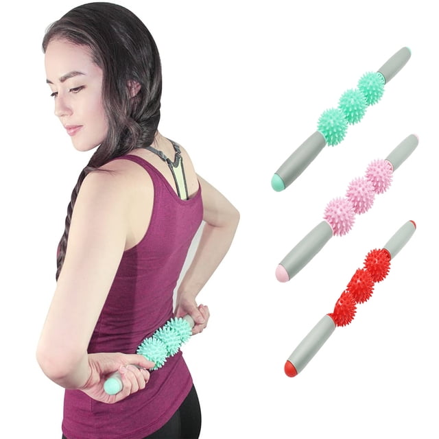 Cheers.US Muscle Roller Massage Stick Body Massager Soreness Cramping ...