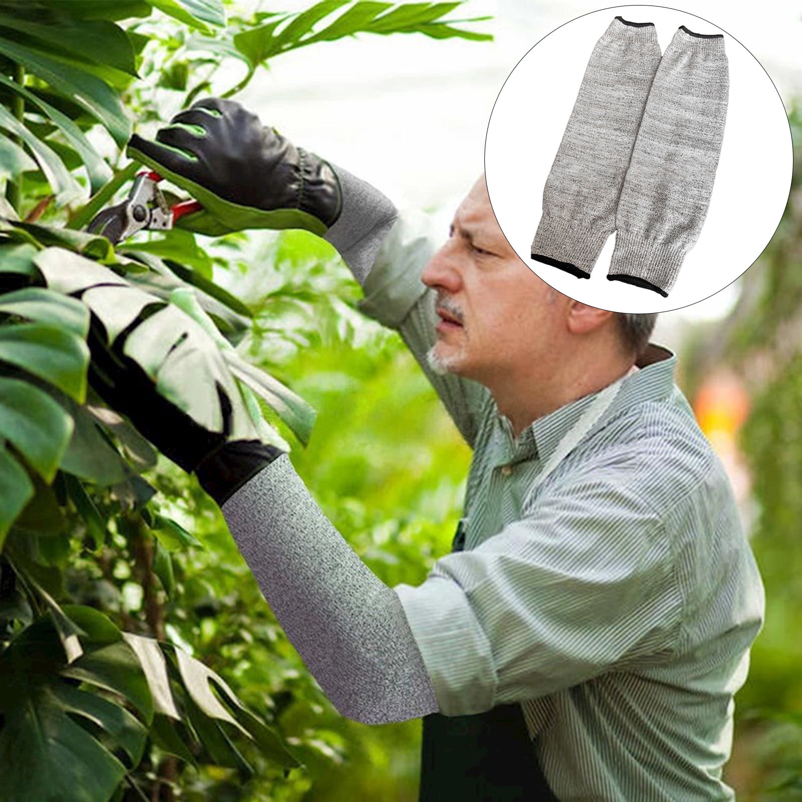 Cheers.US Outdoor Anti-cut Anti-Puncture Sleeve Straight Style Arm ...