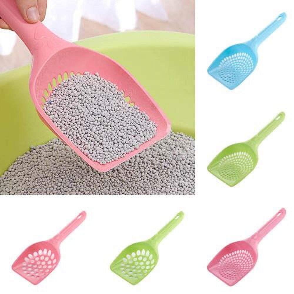 Cheers.US Plastic Cat Litter Scoop, Kitty Litter Boxes Scooper Pet Sift ...