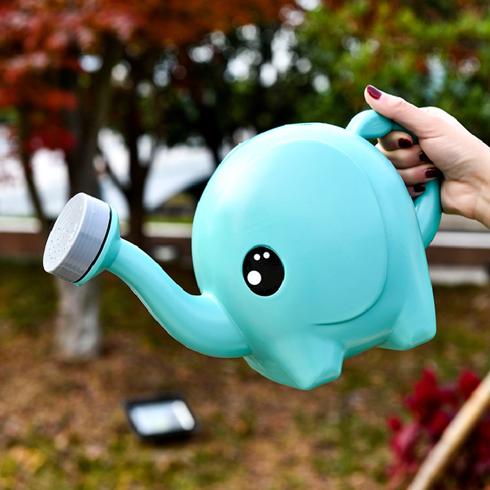 Cheers US Plastic Elephant Watering Can with Sprinkler Head Garden ...