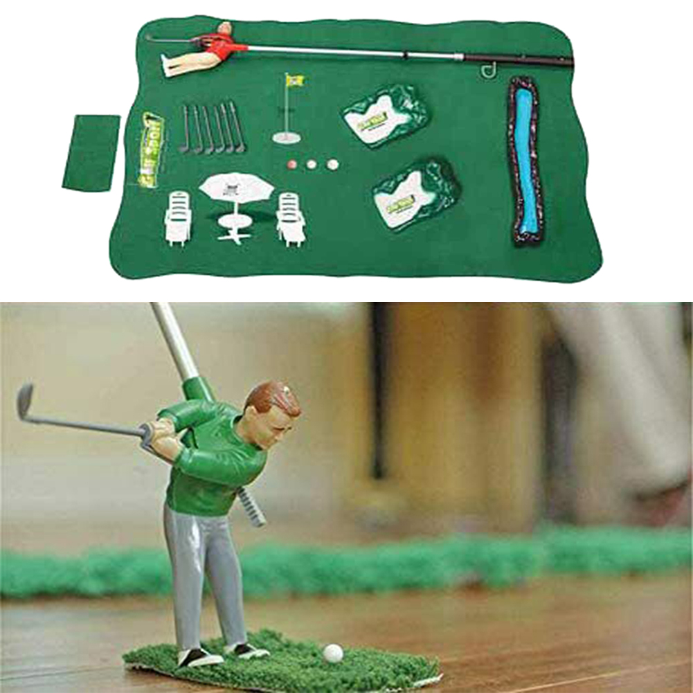 Cheers.US Plastic Mini Golf Club Mini Doll Set Backyard Golf Game Fun ...