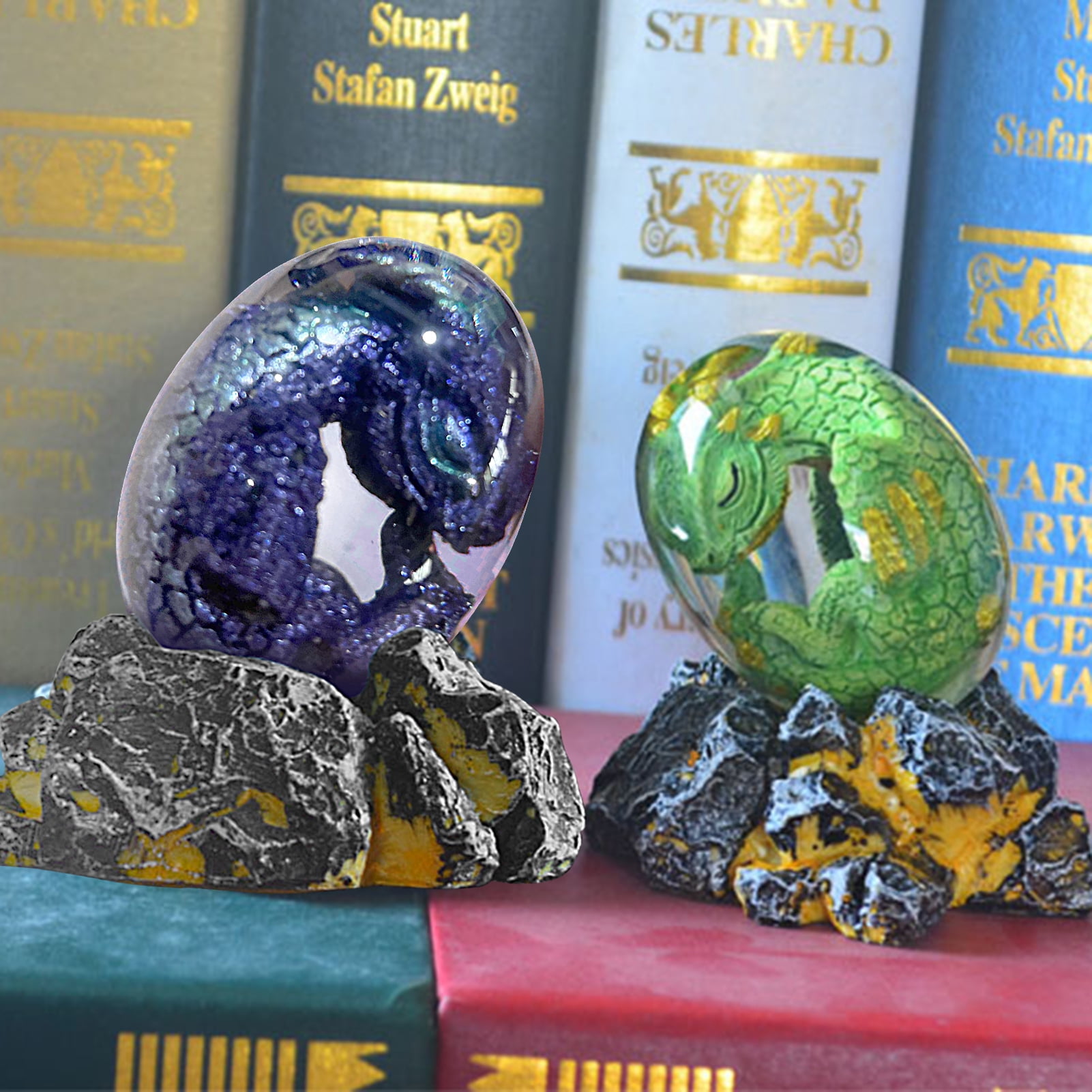 Cheers US Positive Motion Engaged 3Pcs Dragon Egg Dream Crystal Resin ...