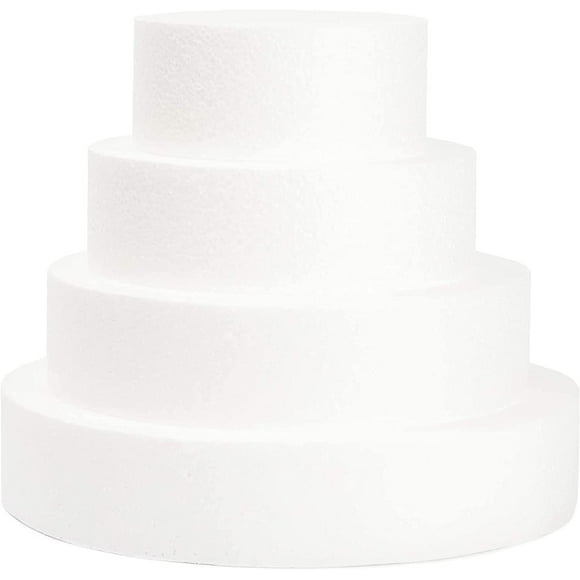 Styrofoam Cake Rounds