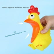A giant screaming chicken - the HUG ME squeaky chicken toy (Black ...