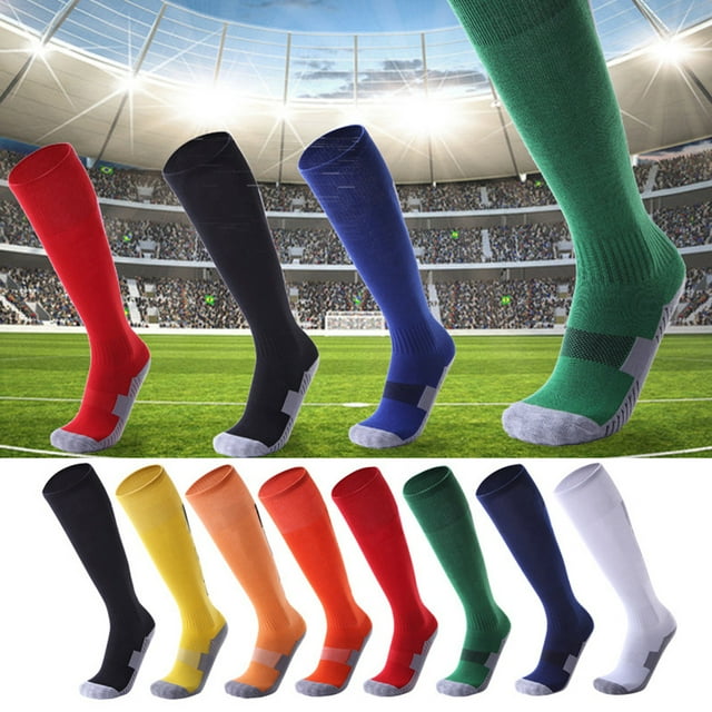 Cheers.US Soccer Socks Knee High Classic Breathable Elastic Football ...