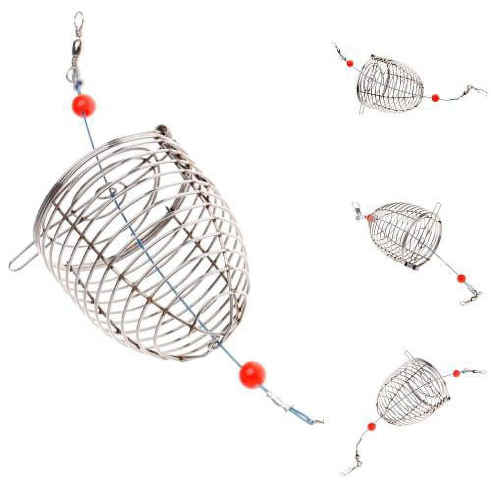 Cheers.US Stainless Steel Aquarium Shrimp Feeding Cage Dish Dry Spinach ...