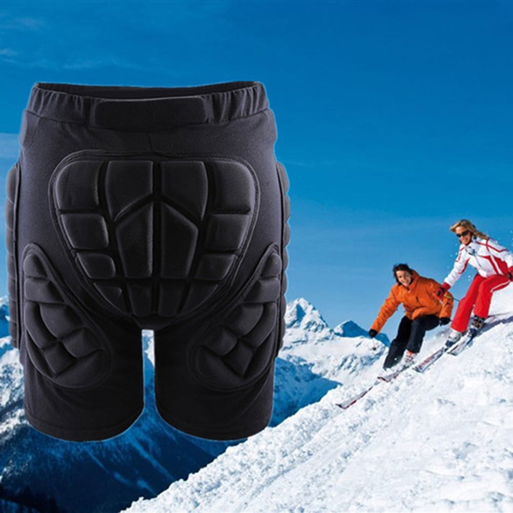 Cheers US Unisex 3D Padded Protective Shorts Motorcycle Snowboard Heavy ...