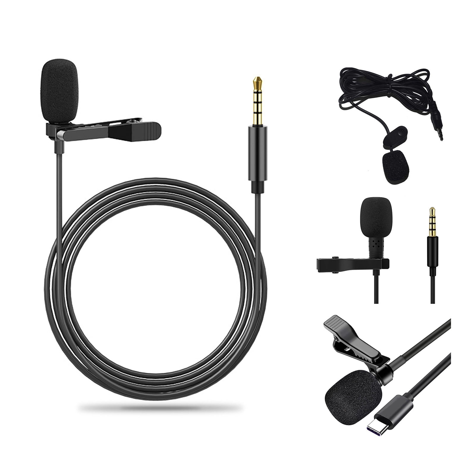 Cheers US Voice Professional Lavalier Lapel Microphone Omnidirectional ...
