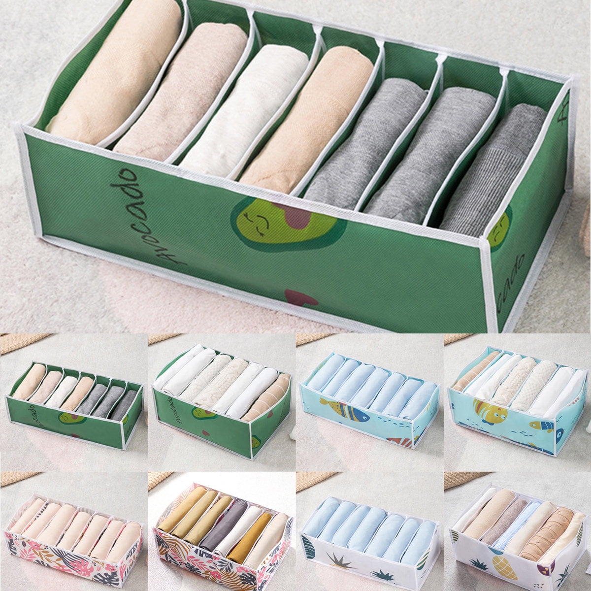 Cheers US Wardrobe Clothes Organizer Foldable Drawer Organizers Jeans ...