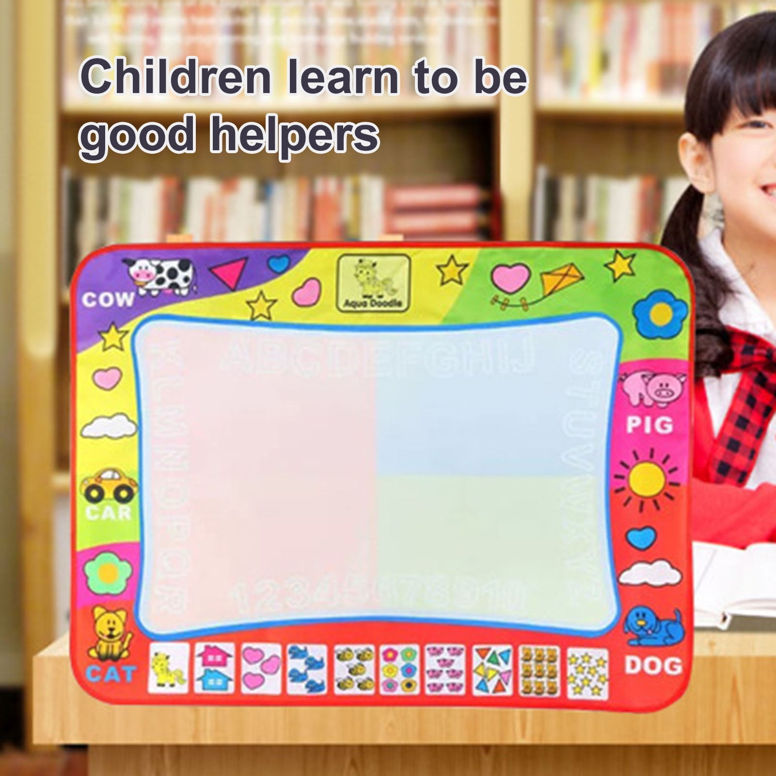 Cheers US Water Doodle Mat - Kids Painting Writing Doodle Toy Mat ...