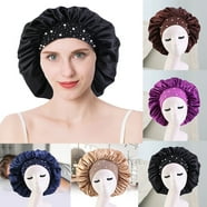 Evolve Satin Wide-Edge Bonnet, Black, 1 Count - Walmart.com