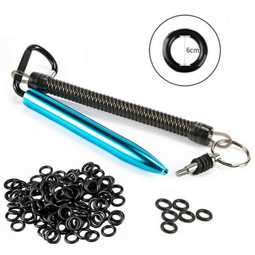 Wacky Rings O-Rings for Wacky Rigging Senko Worms 100 orings for 6 ...